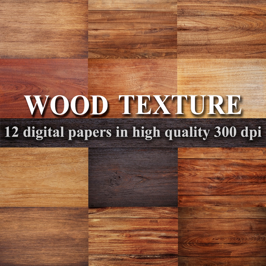WOOD TEXTURE, Wood Digital Paper, Wood Backdrop, Rustic Wood Paper ...