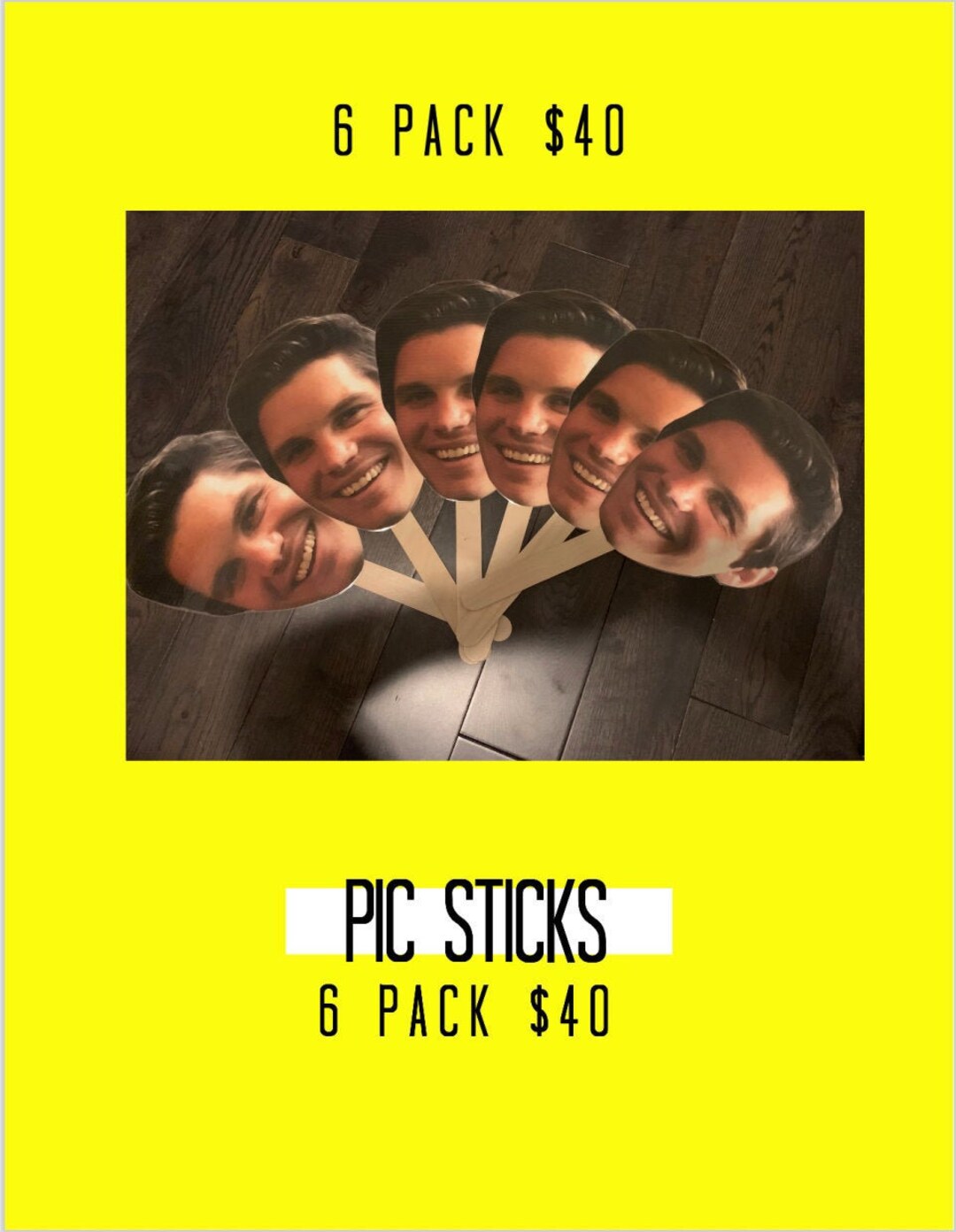 Pic Sticks 6 Pack - Etsy