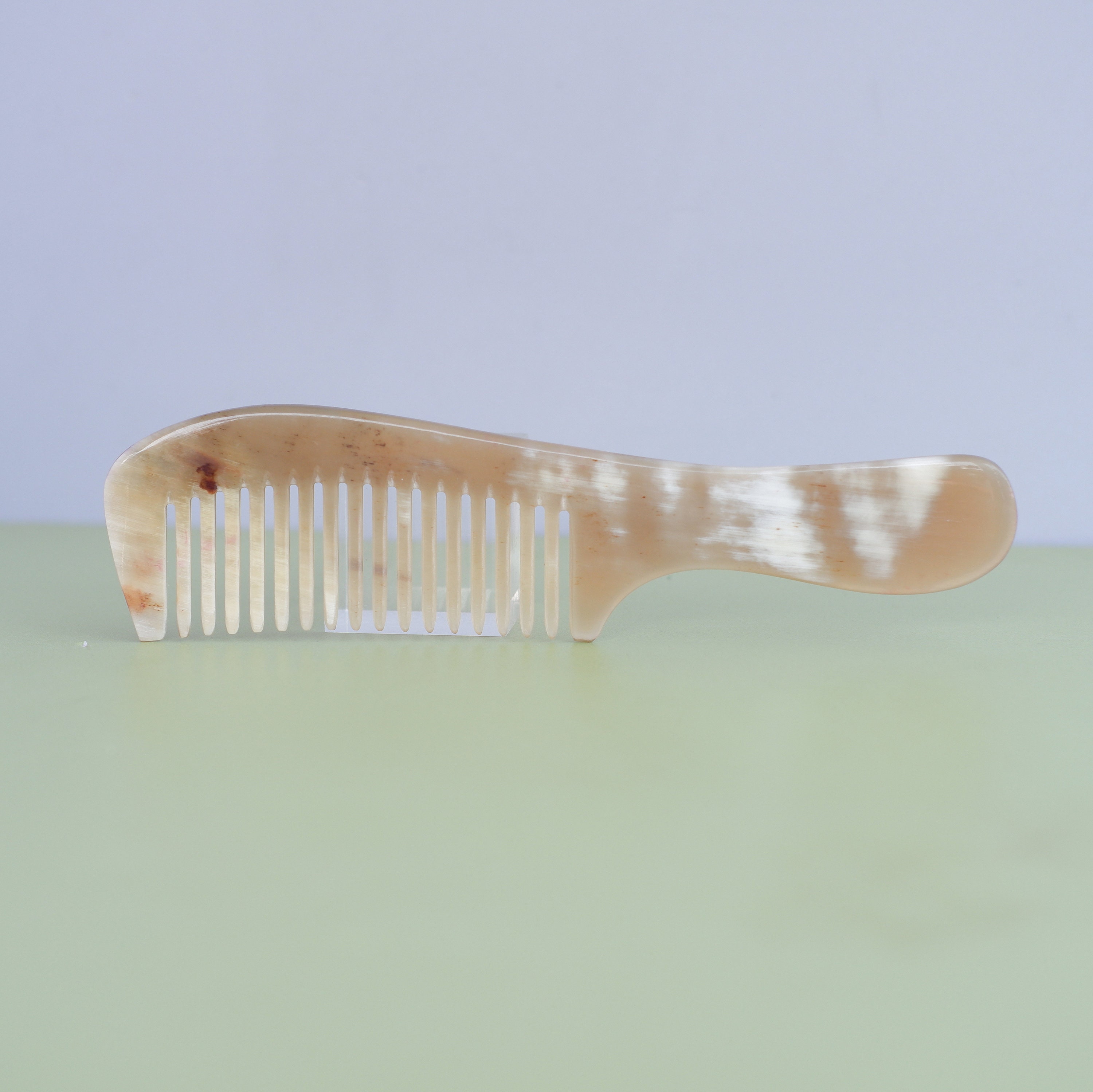 Personalized Genuine Luxury Buffalo Horn Comb, Anti Static and Massage ...