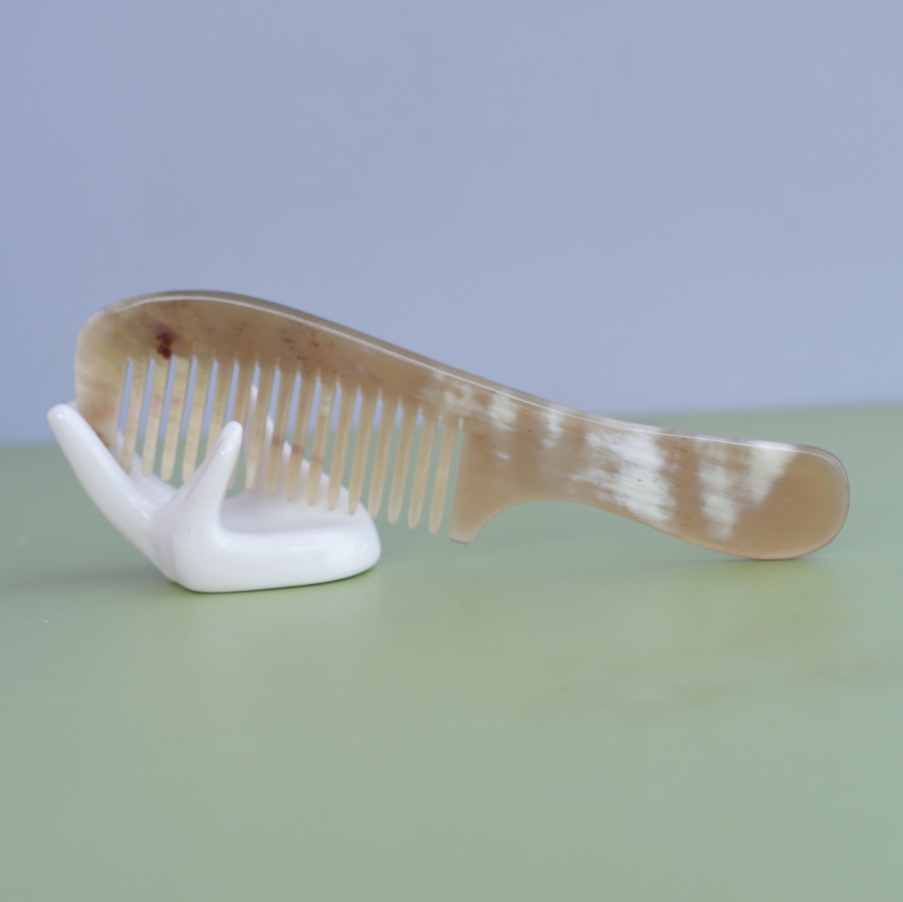 Personalized Genuine Pocket Buffalo Horn Comb, Anti Static and Massage ...