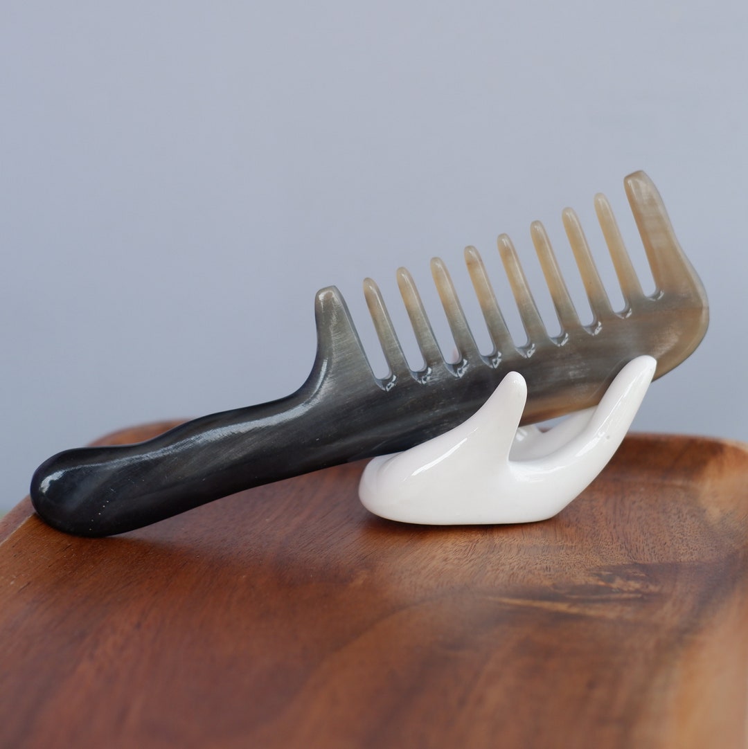 Personalized Genuine Pocket Buffalo Horn Comb, Anti Static and Massage ...