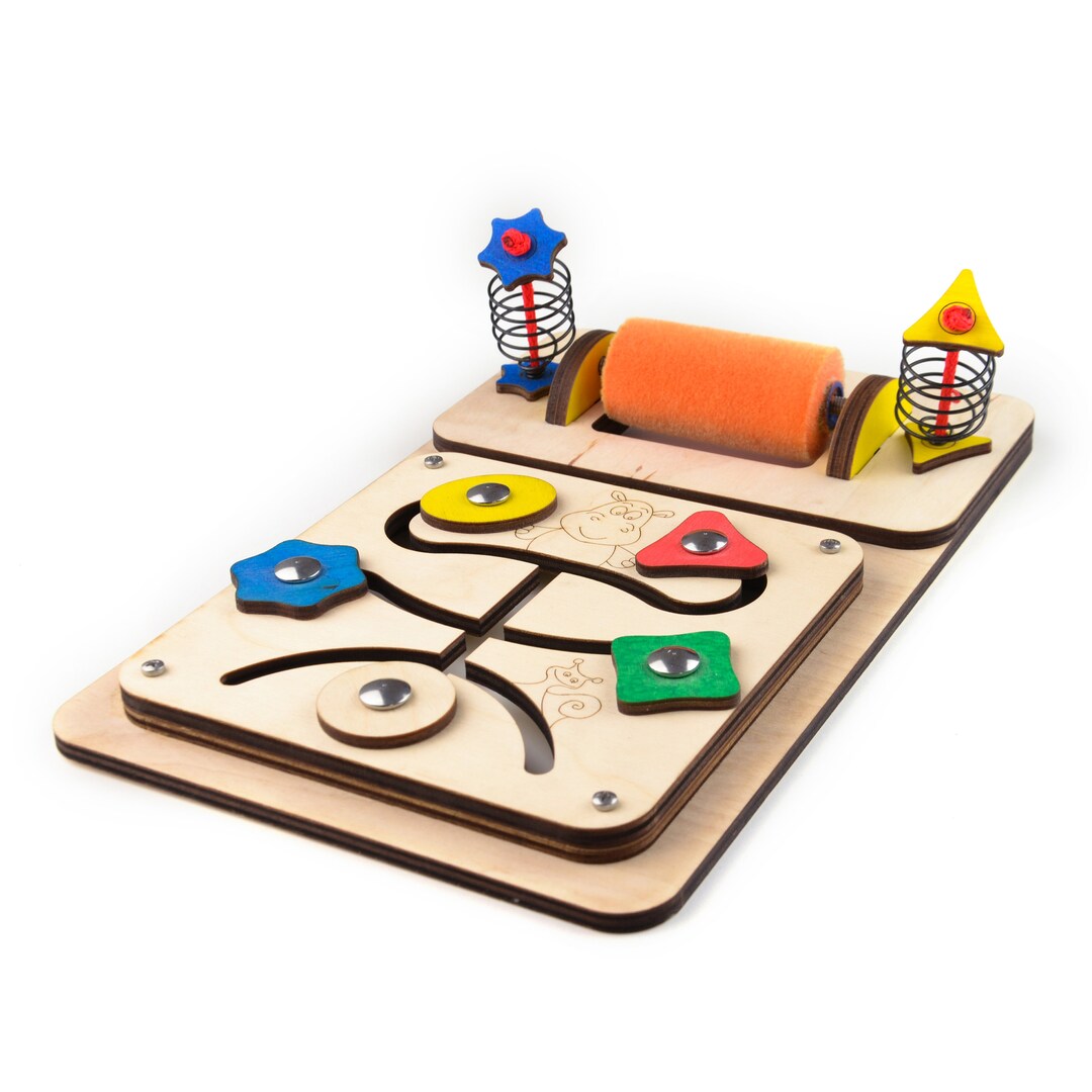 Educational Busy Board Activity Sensory Busyboard Montessori - Etsy