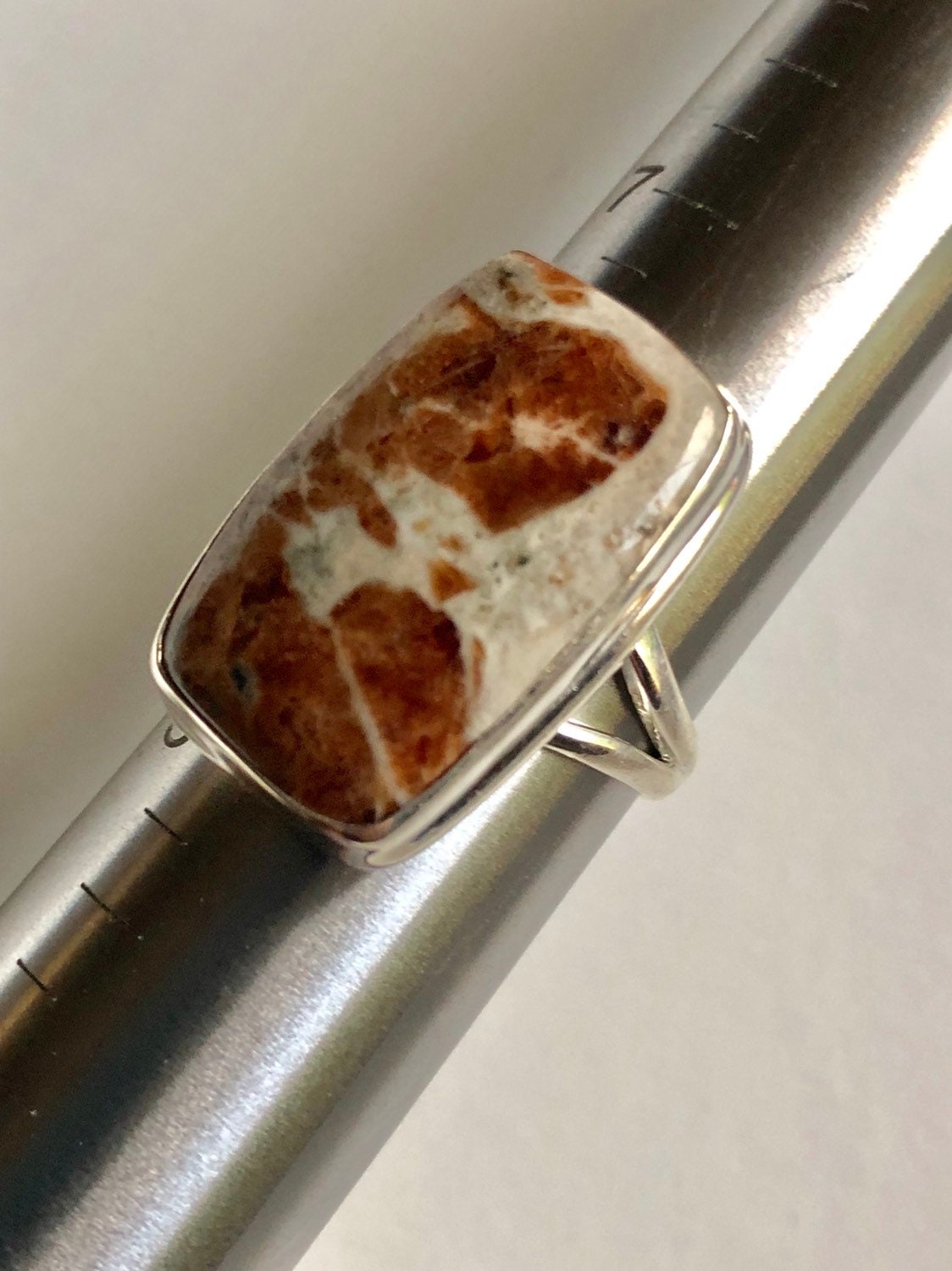 Muscovite 925 Sterling Silver Genuine Gemstone Handmade Ring - Etsy