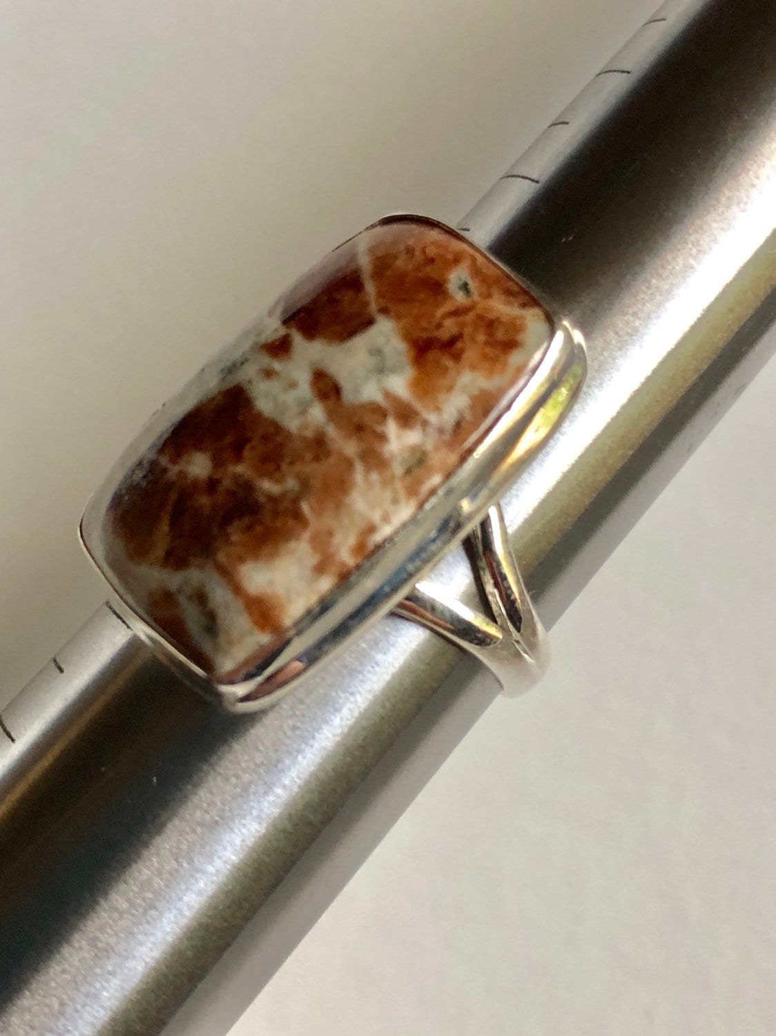 Muscovite 925 Sterling Silver Genuine Gemstone Handmade Ring - Etsy