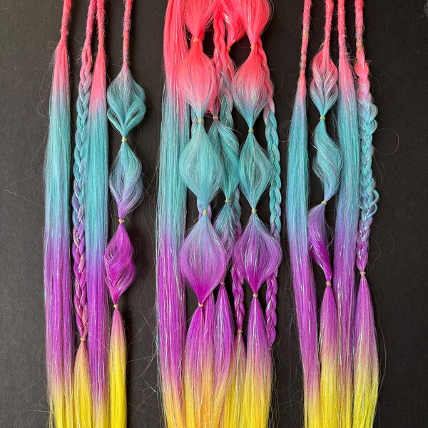 Rave Hair - Etsy