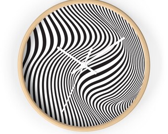 Illusion Wall Clock | Etsy