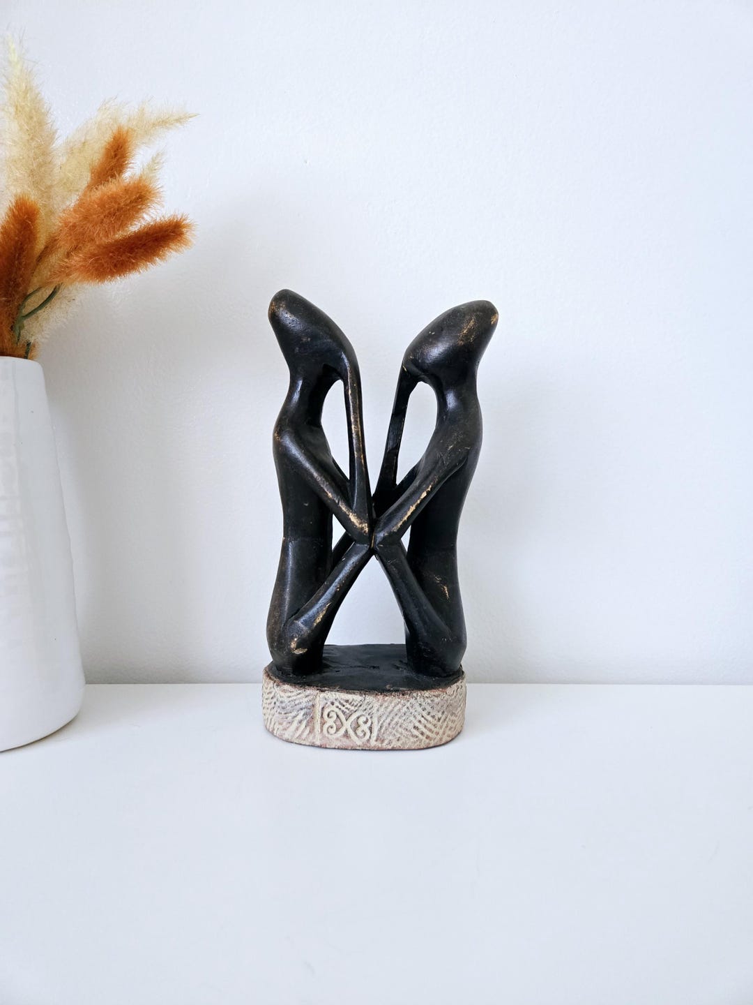 Ghanaian Unity Sculpture/wooden African Sculpture - Etsy