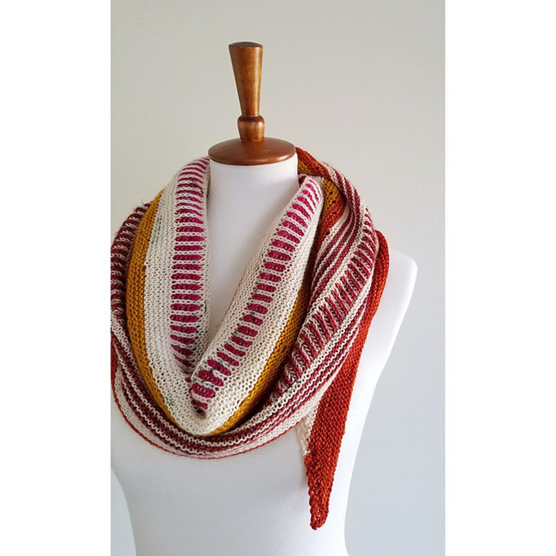 Color Craze Shawl Knitting Pattern PDF - Etsy