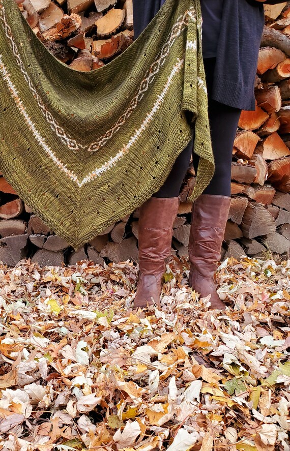 Amari Shawl Knitting Pattern | Etsy