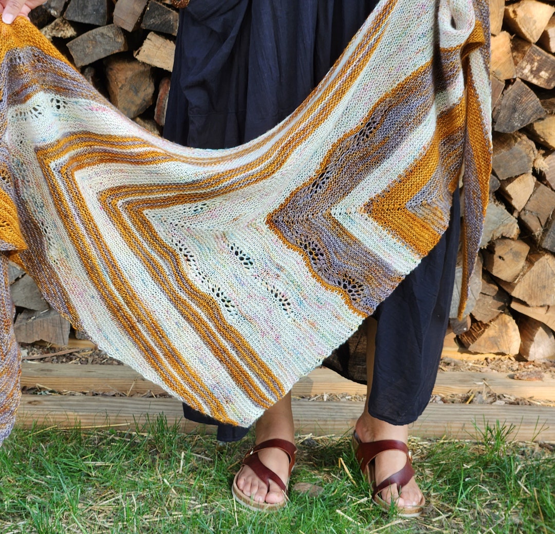 Marlow Shawl Knitting Pattern PDF - Etsy