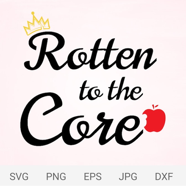 Rotten to the Core - Etsy