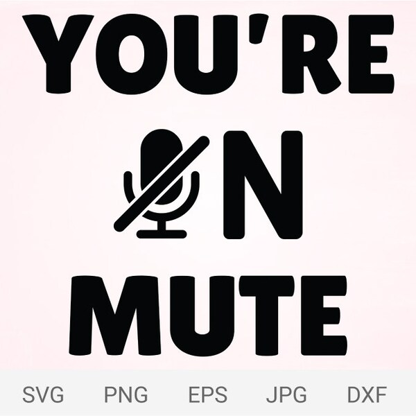 You're on Mute - Etsy