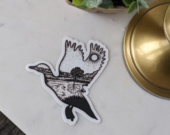 Two-finger Wave With Duck Vinyl Decal Sticker Peace Wave - Etsy