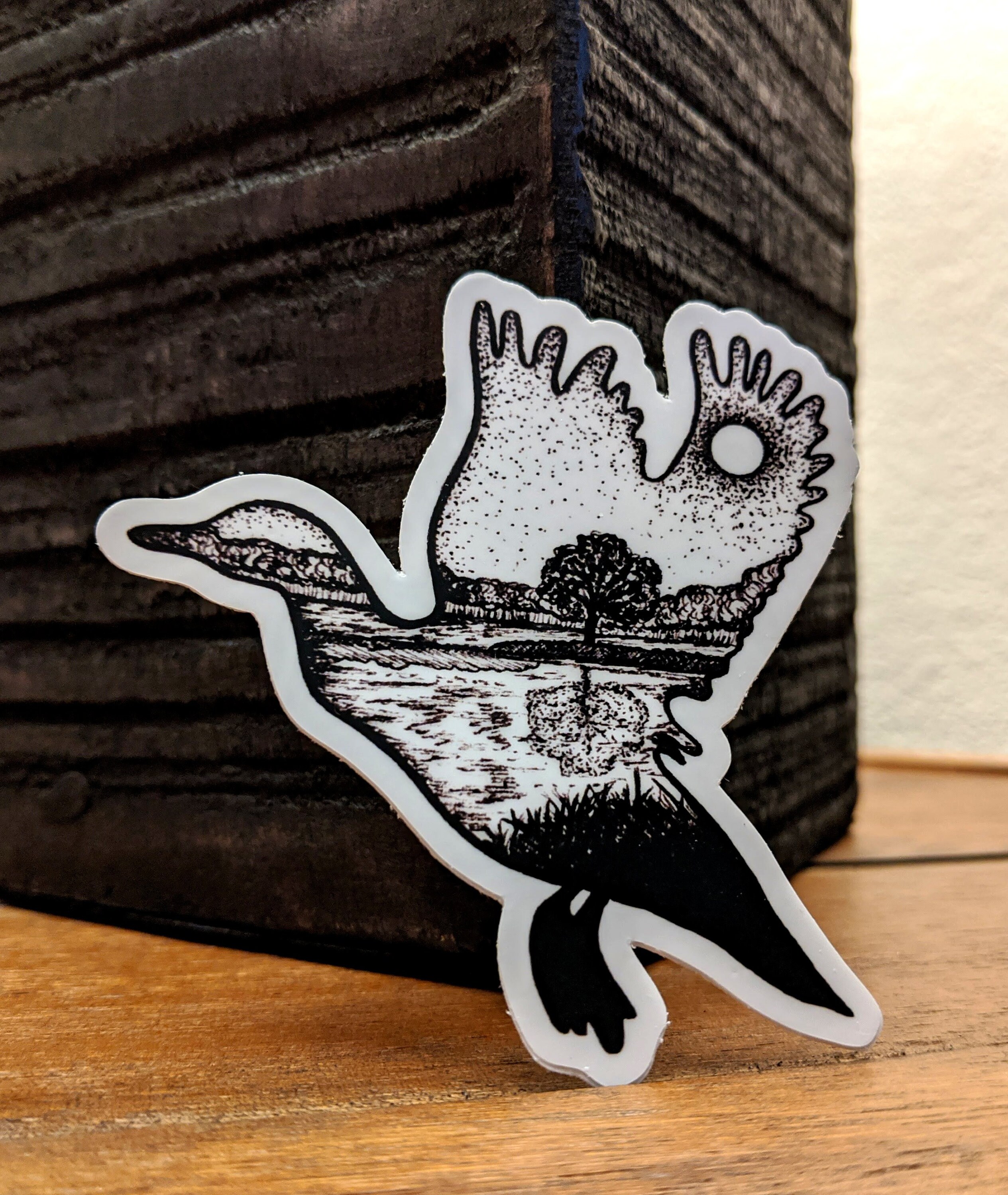 Duck Vinyl Sticker - Etsy