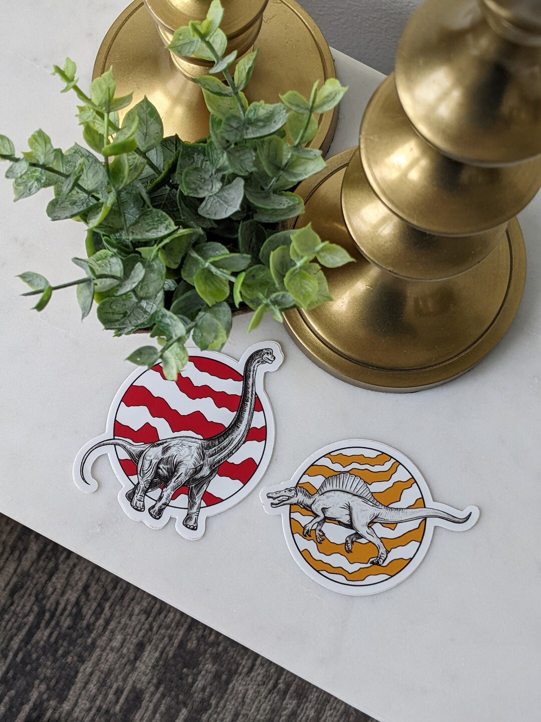 Dinosaur Vinyl Sticker Collection #2 - Bundle of 2 - Etsy