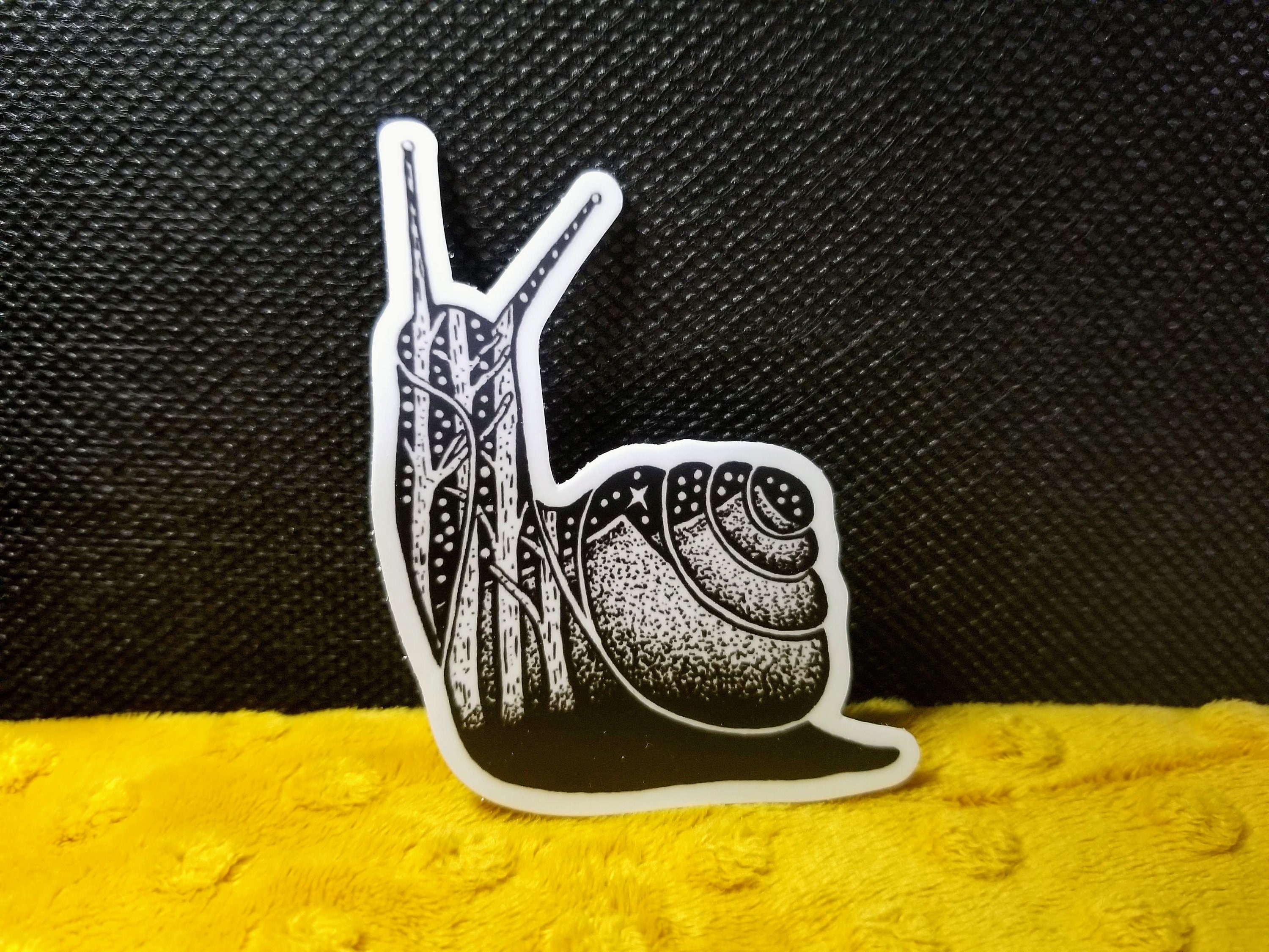 Snail Vinyl Sticker - Etsy