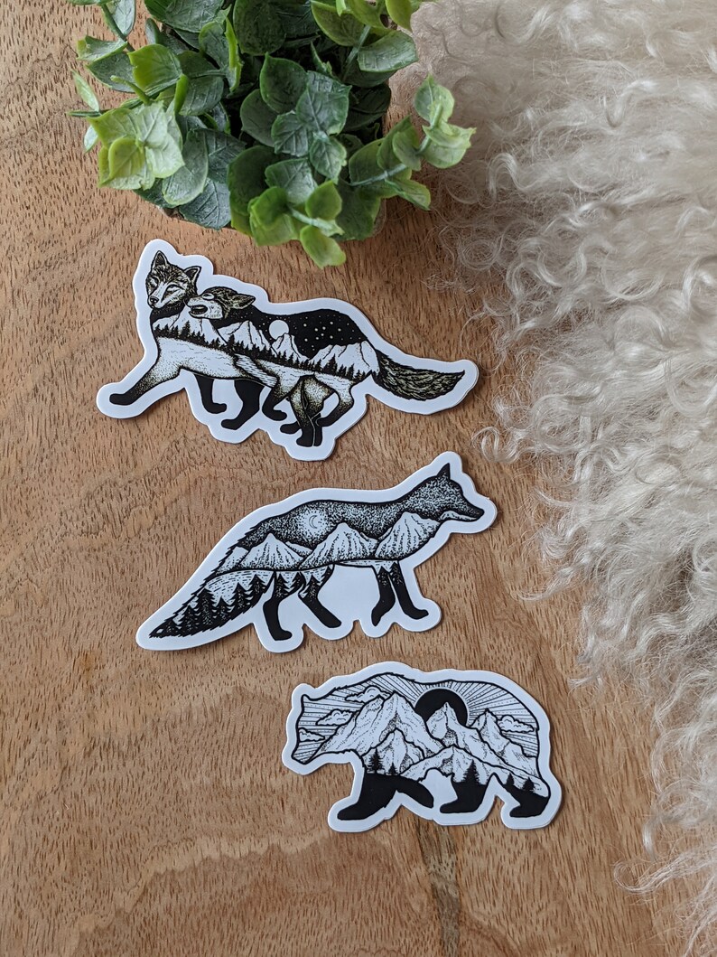 Carnivores Vinyl Sticker Collection Bundle of 3 - Etsy