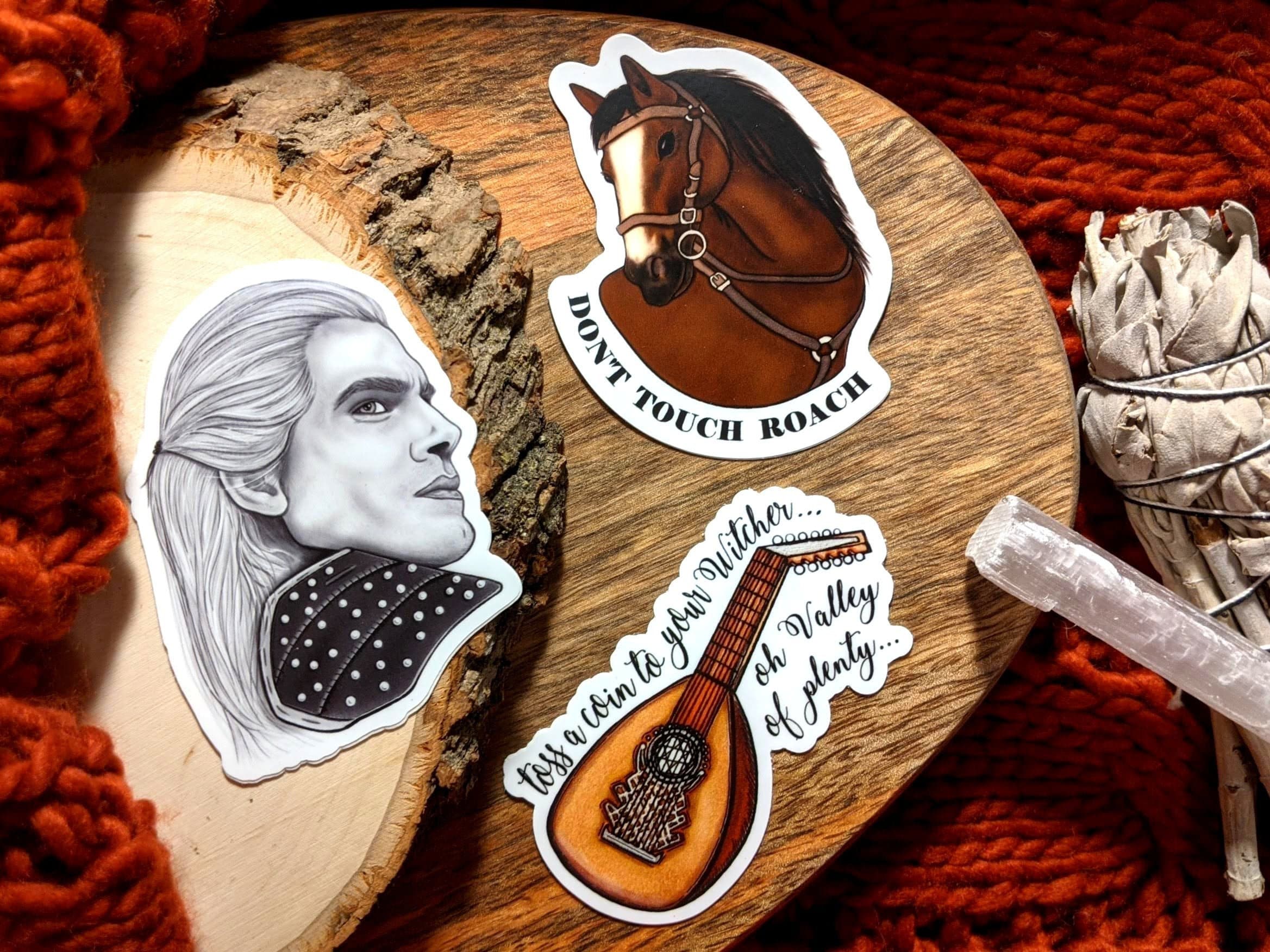 Witcher Vinyl Sticker Collection - Bundle of 3 - Etsy