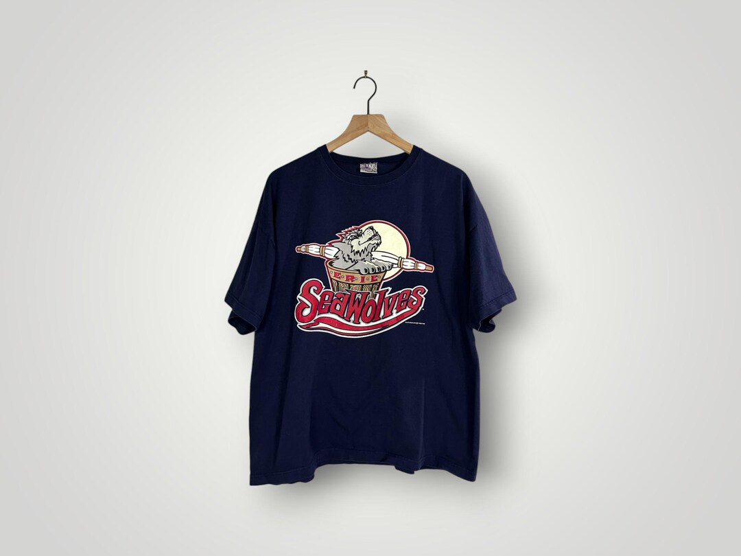 VINTAGE '99 Erie Seawolves Shirt - Etsy