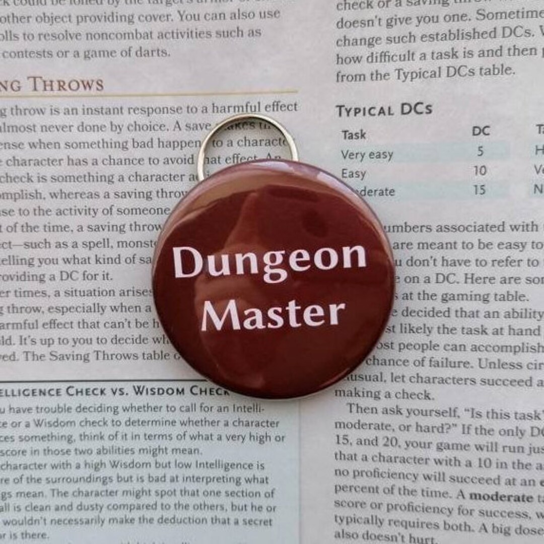 Dungeon Master 58mm Bottle Opener Keyring, Dungeons and Dragons, Dnd ...