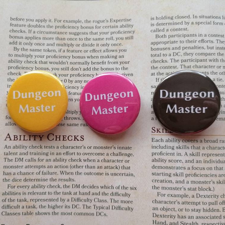 Dungeon Master 38mm Button Badge Dungeons And Dragons DnD Etsy dungeon-master-38mm-button-badge-dungeons-and-dragons-dnd-etsy