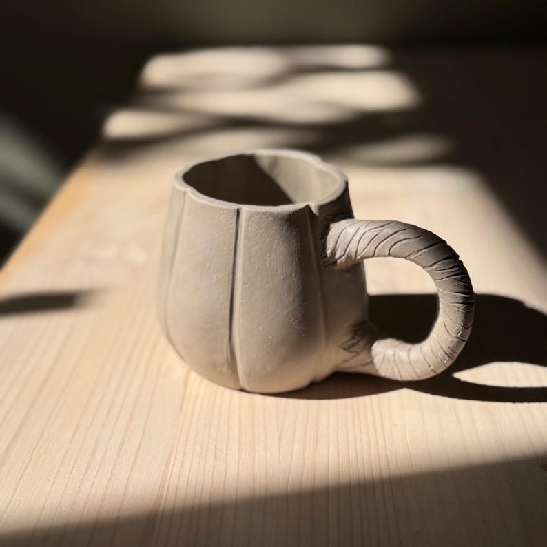 Pumpkin Mug Slab Building Template, DIY Pottery (PDF Pattern) - Etsy