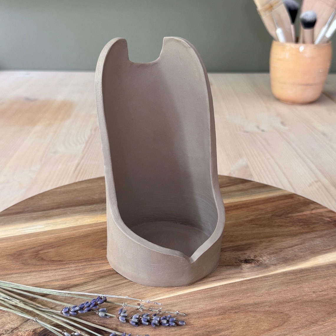 Spoon Rest Slab Building Template, Spoon Holder Printable Pattern, Slab ...