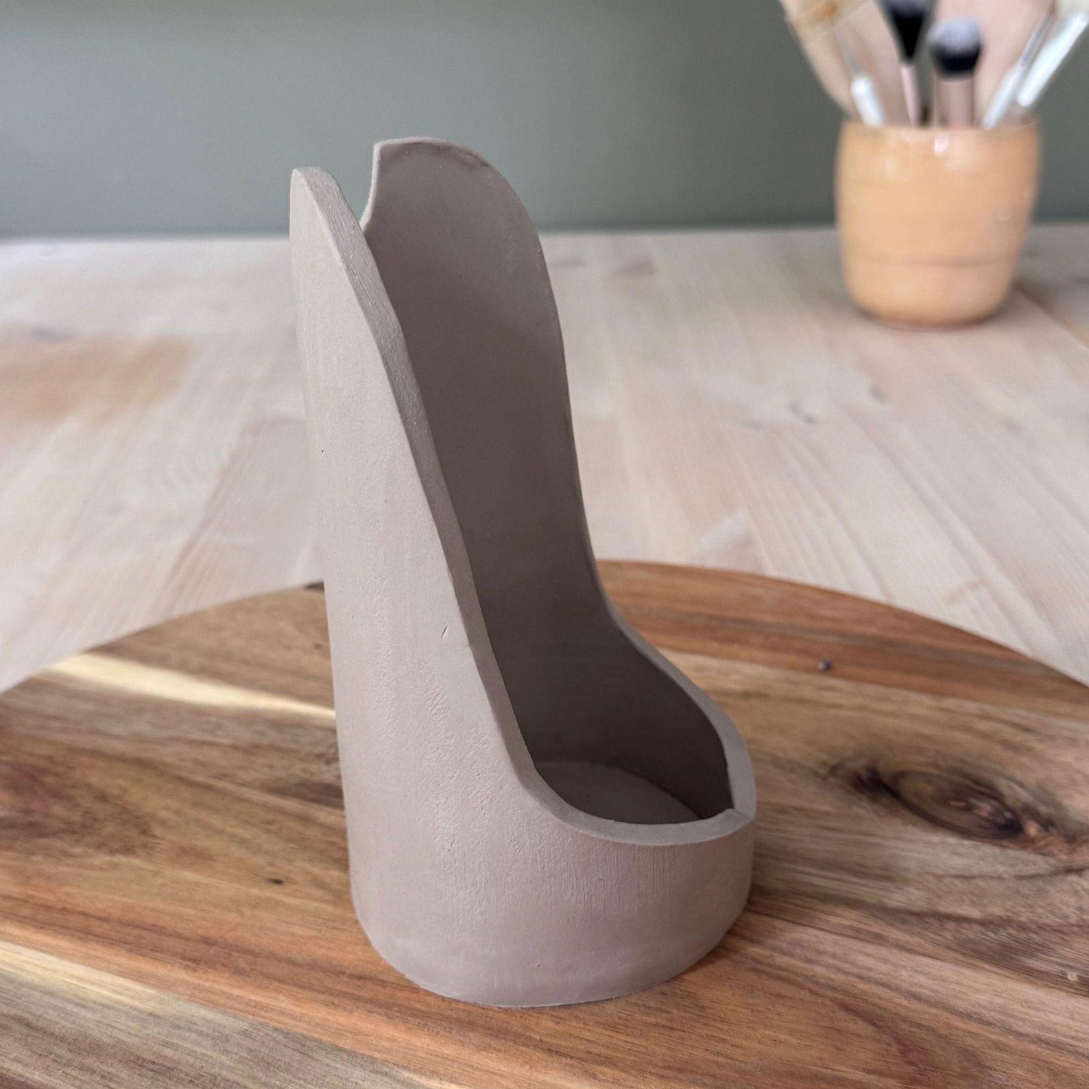 Spoon Rest Slab Building Template, Spoon Holder Printable Pattern, Slab ...