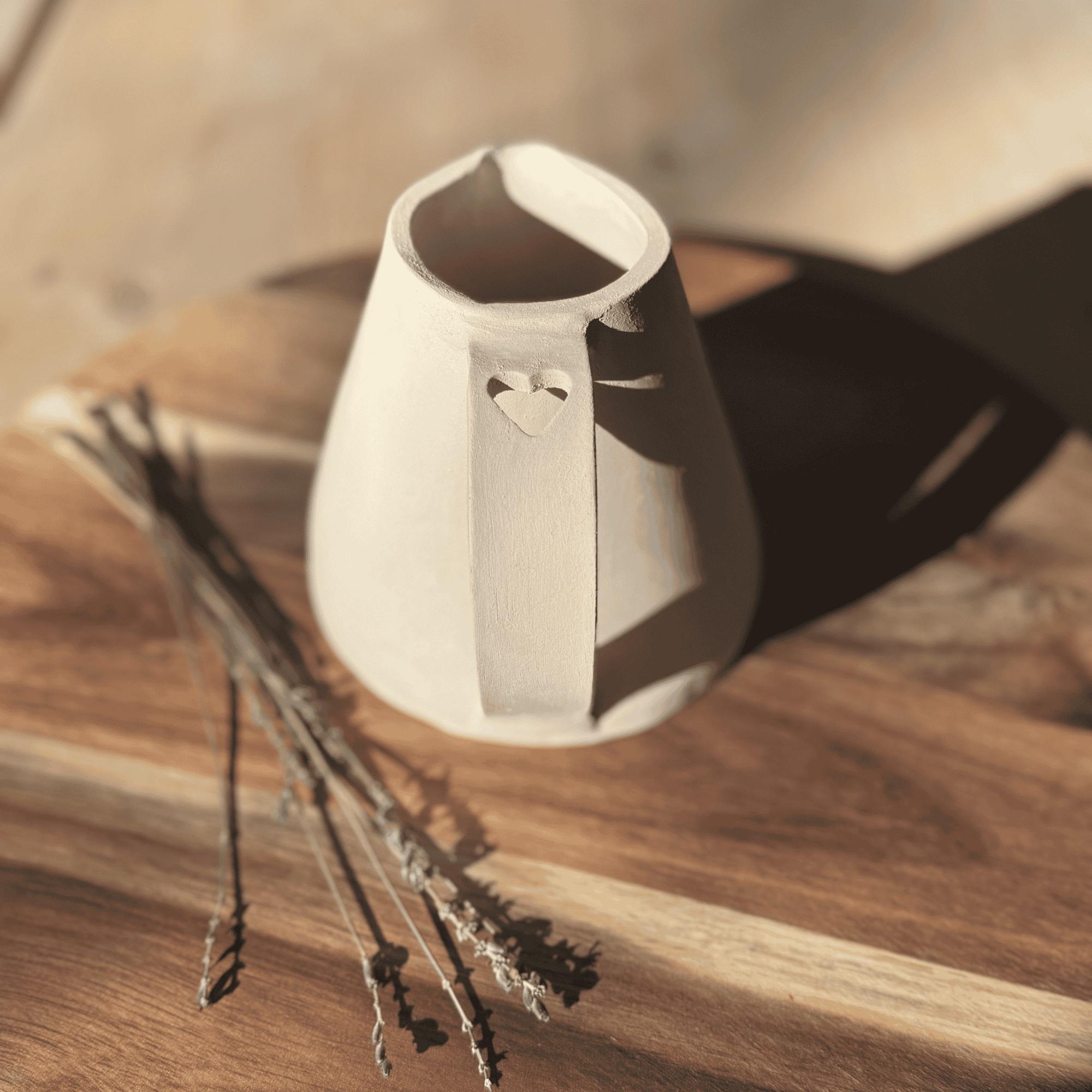 Small Jug Slab Building Template, Pottery Template, Slab Building Pdf ...