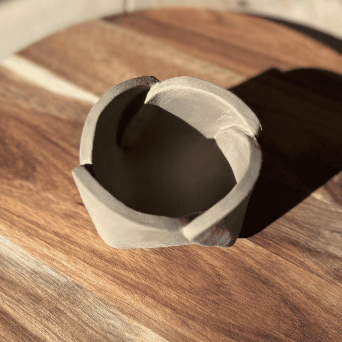 Ice Cream Bowl Slab Building Template, Origami Bowl Template, Pottery ...