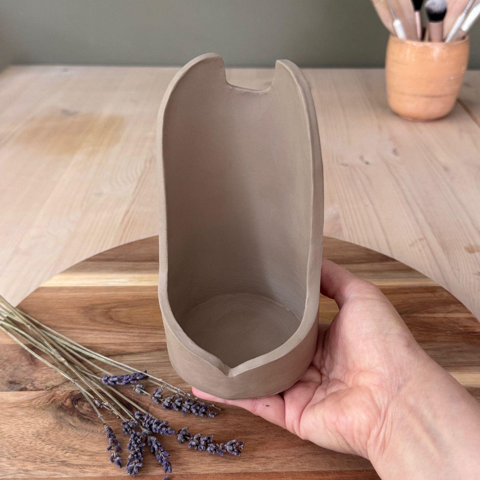 Spoon Rest Slab Building Template, Spoon Holder Printable Pattern, Slab ...