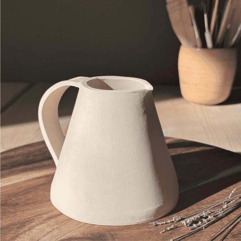 Small Jug Slab Building Template, Pottery Template, Slab Building Pdf ...