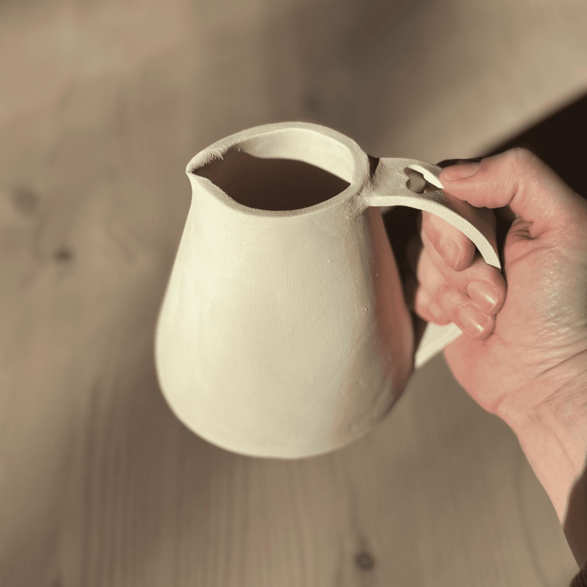 Small Jug Slab Building Template, Pottery Template, Slab Building Pdf ...