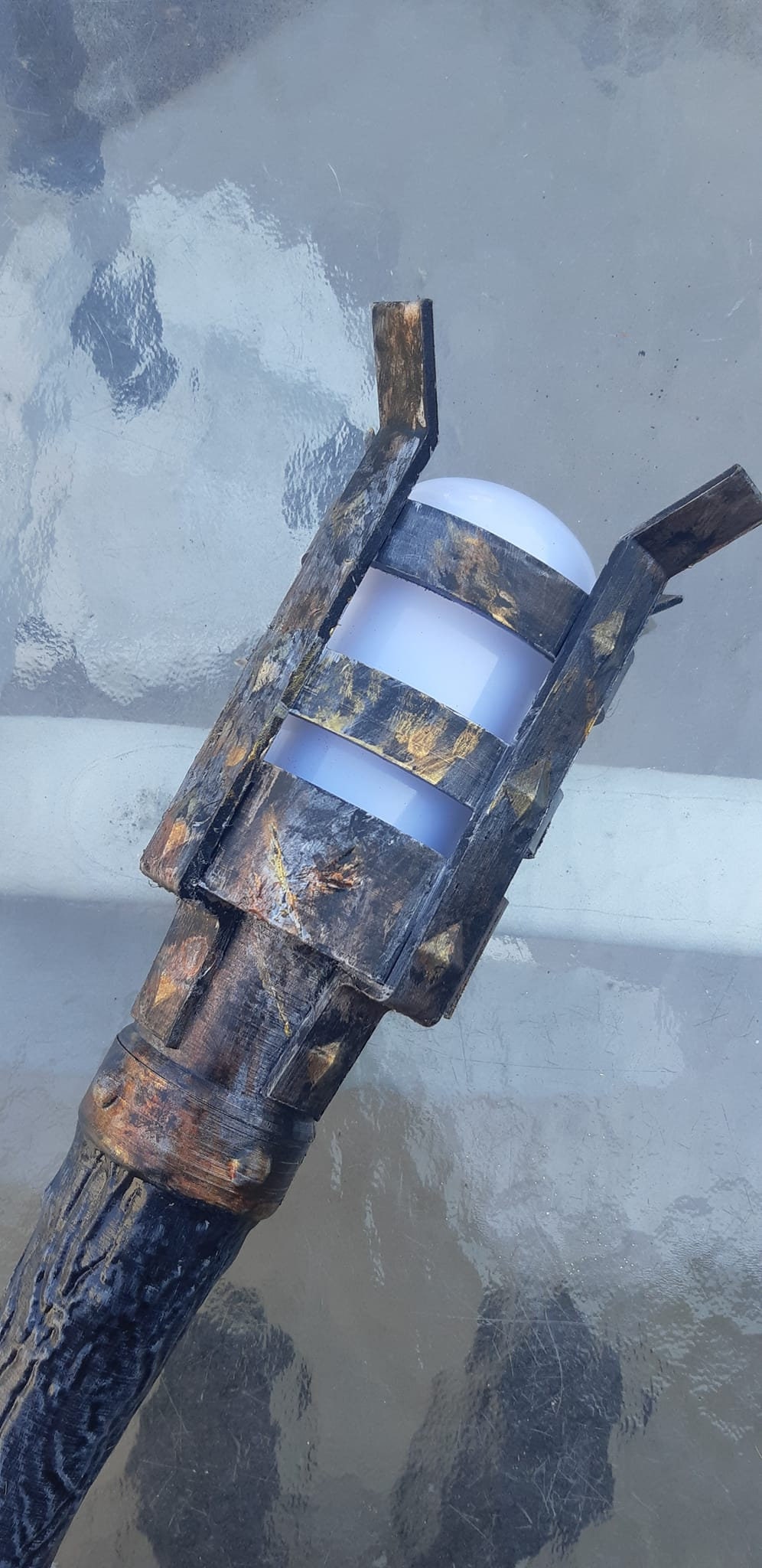 Adventurer Medieval LED Torch for Larp torch Only, No Battery, No Wall ...