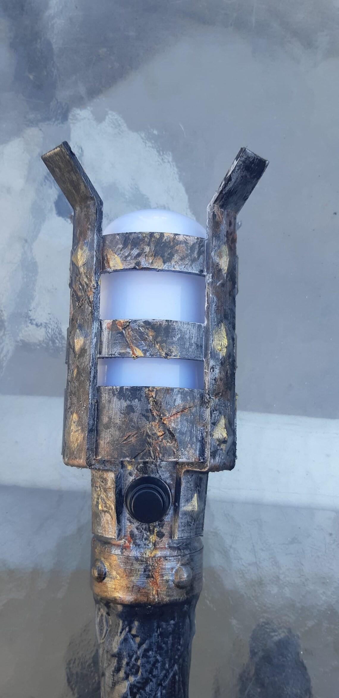 Adventurer Medieval LED Torch for Larp torch Only, No Battery, No Wall ...