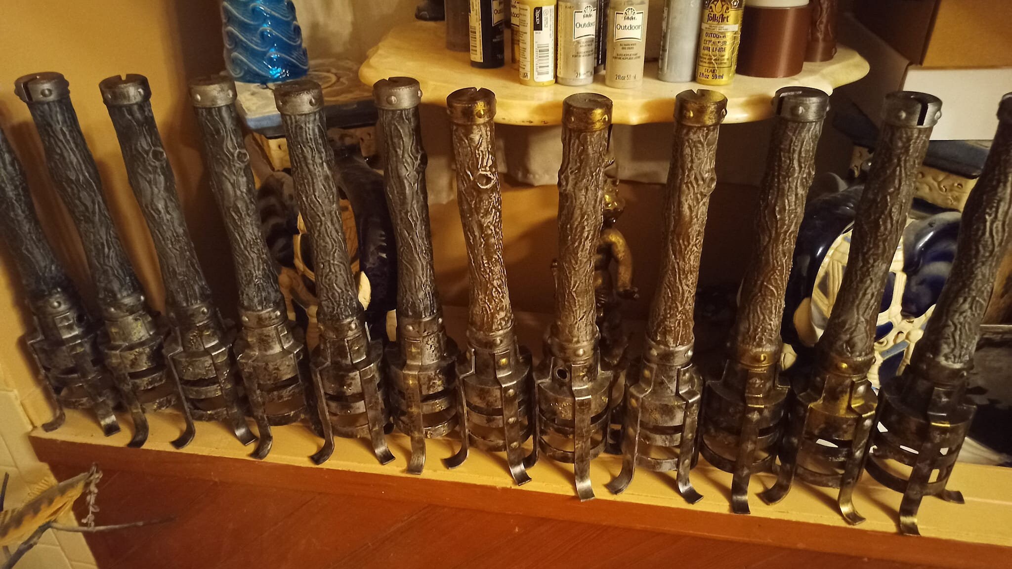 Adventurer Medieval LED Torch for Larp torch Only, No Battery, No Wall ...