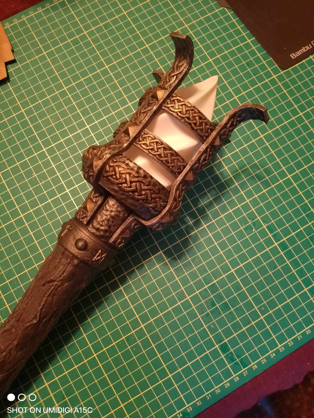 Viking LED Torch for Larp (with Usb Power Bank and Wall Bracket and Usb ...