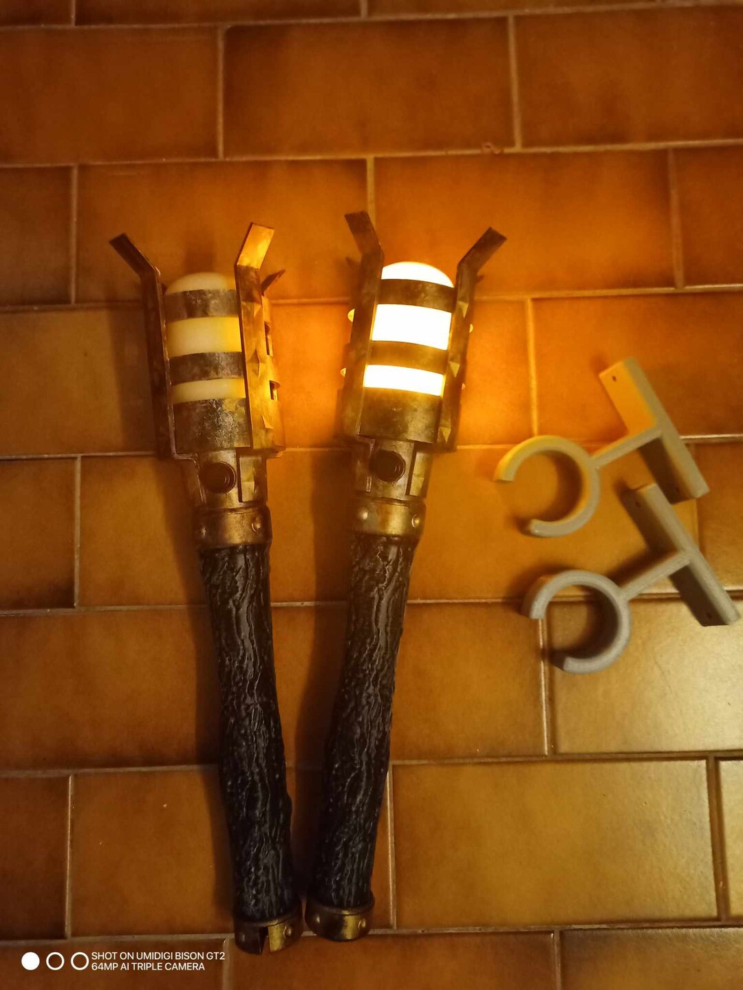 Adventurer Torches BUNDLE for Larp include 2 Led Torches, With 2 X Usb ...