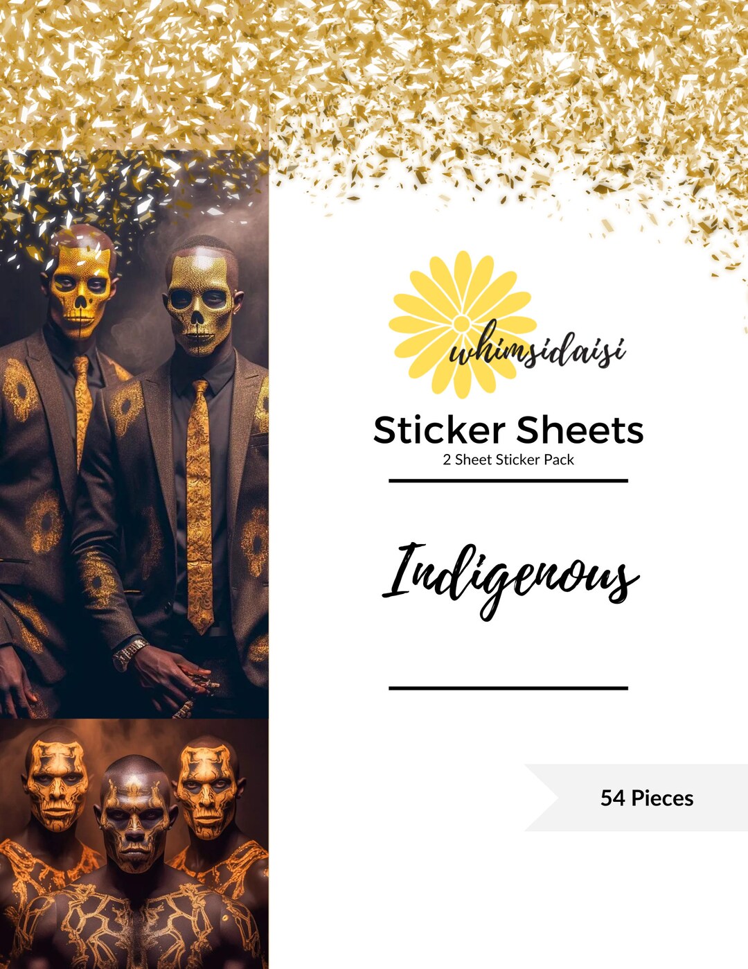 Whimsidaisi Indigenous Sticker Sheets - Etsy