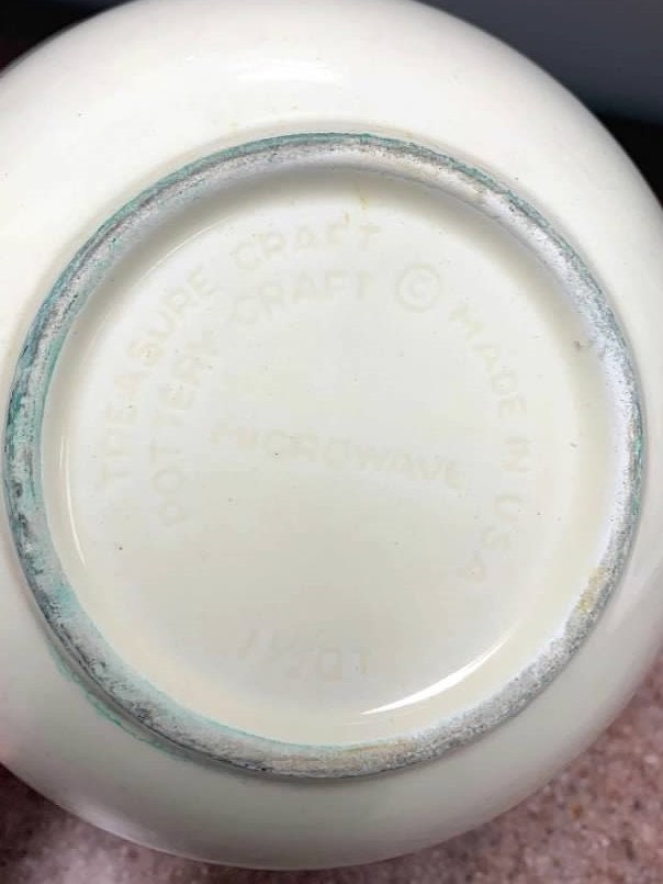 Vintage Treasure Craft Pottery Craft 1 1/2 Quart Mixing Bowl - Etsy