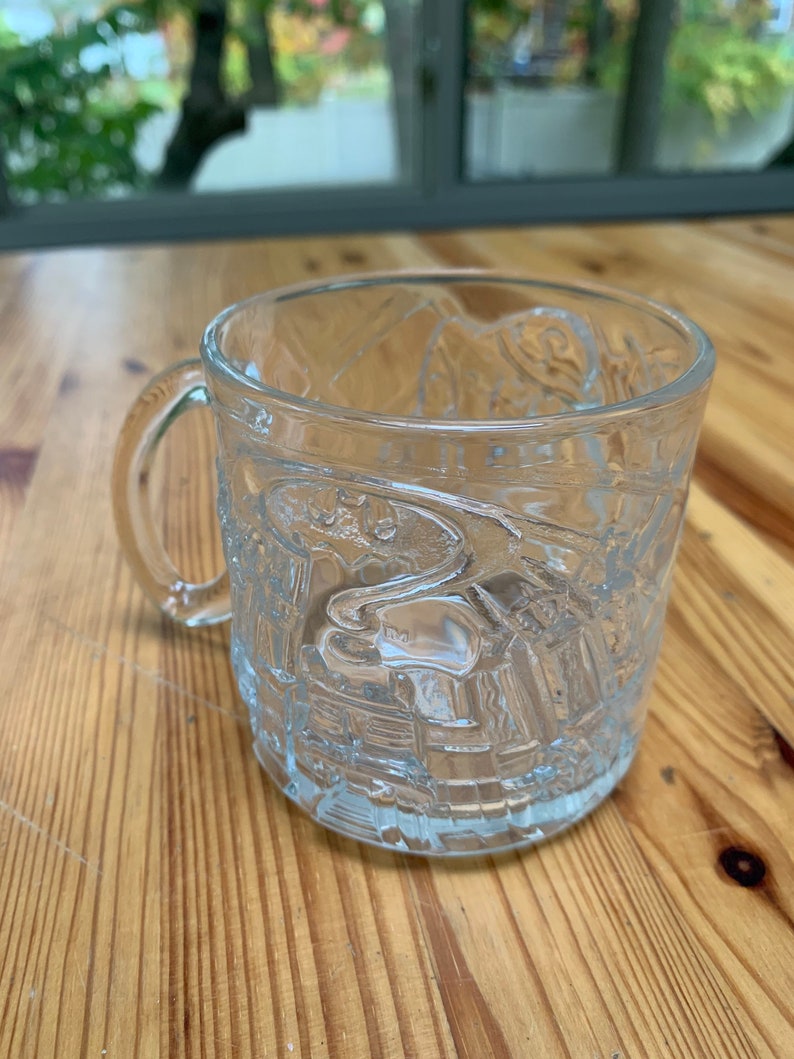 Mcdonalds Batman Forever the Riddler Glass Coffee Mug. 1995 - Etsy