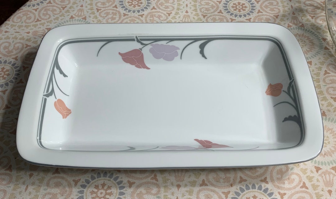 Dansk Bistro 13" Tivoli Belles Fleurs Rectangular Baker Casserole Dish ...