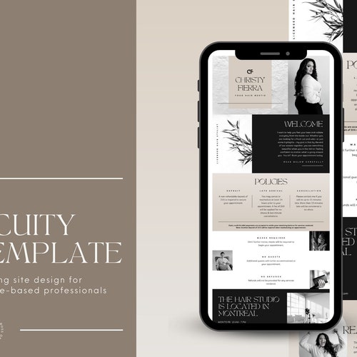 Acuity Scheduling Template Acuity Booking Site DIY Acuity - Etsy