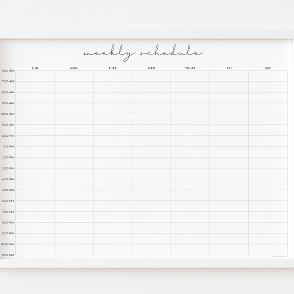 Wall Planner - Etsy