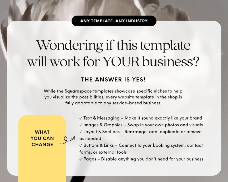 Squarespace Template for Wedding Cake Business, Bakery Website - Etsy