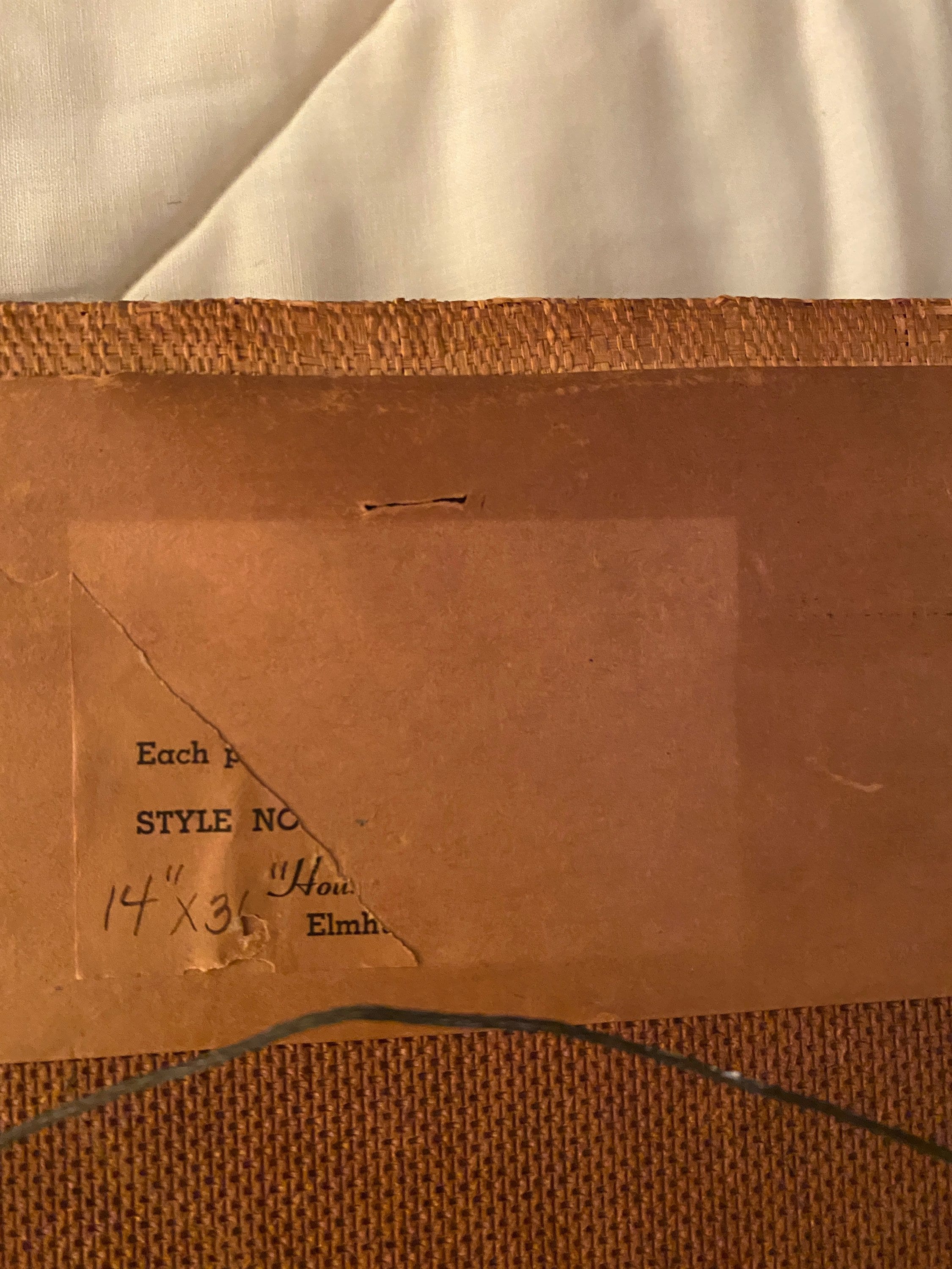 Vintage Mid Century House of Ran Su Art | Etsy