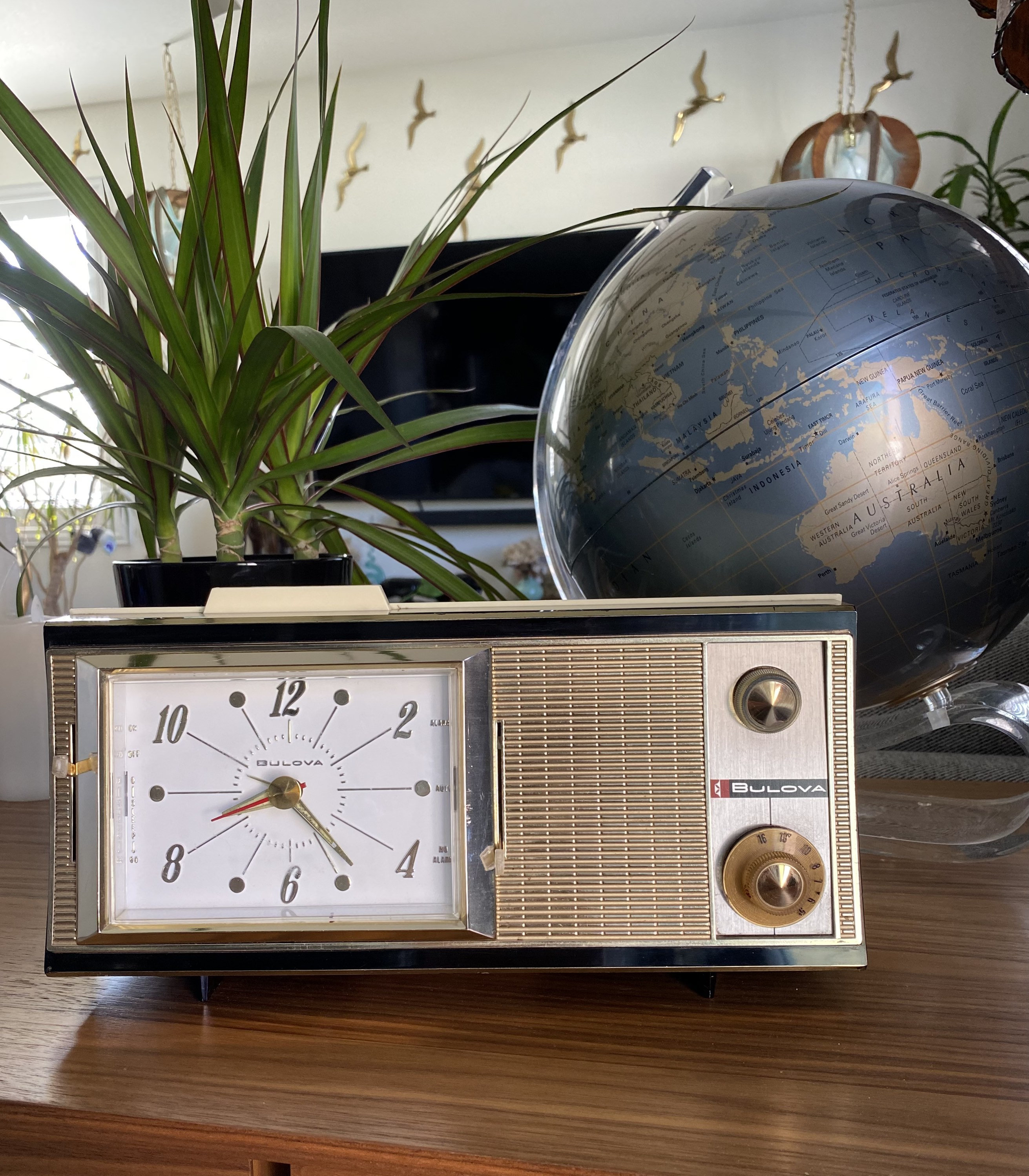 Vintage Bulova Clock Radio - Model 400 Series - Etsy