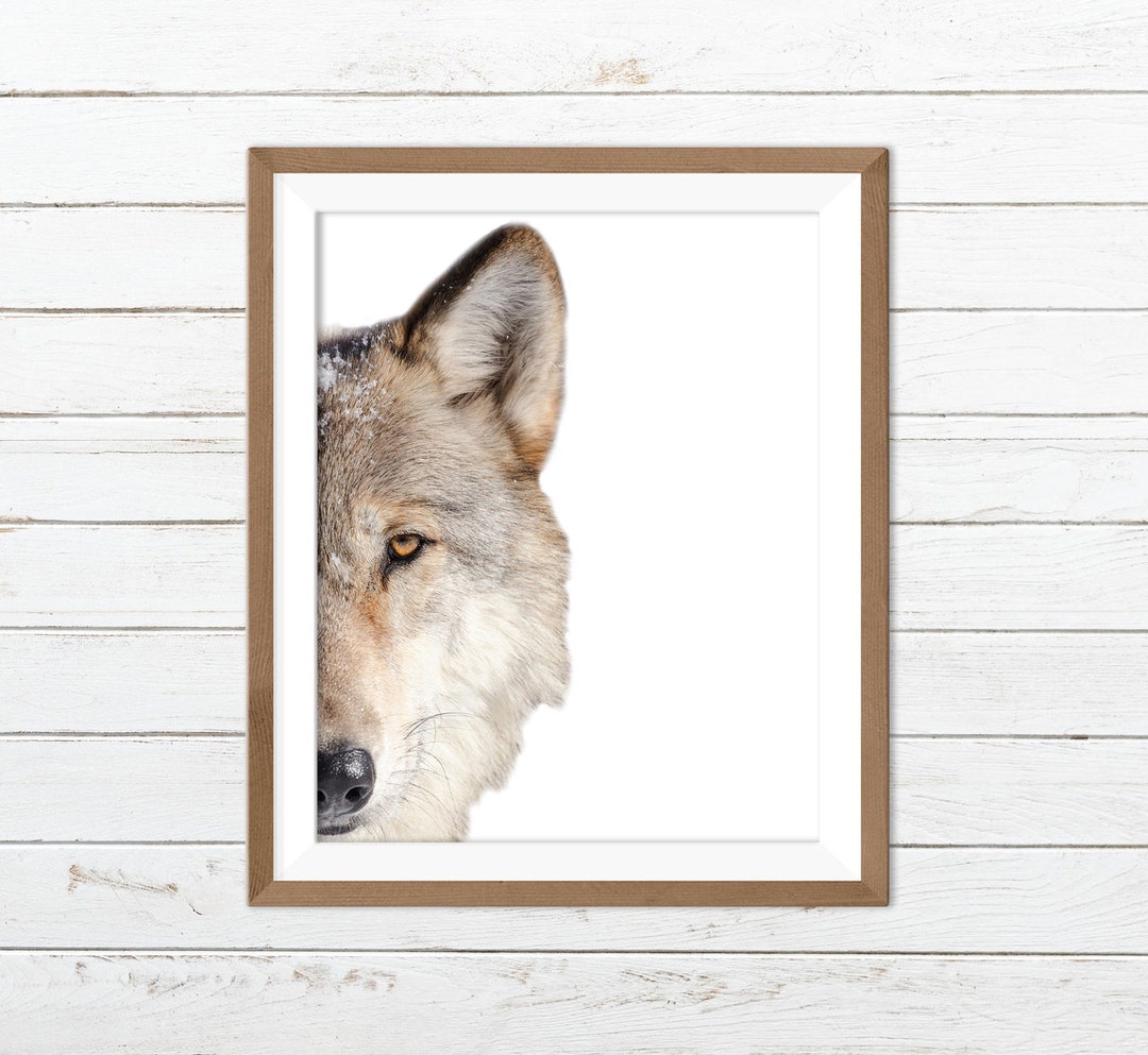 Wolf Printable, Wolf Print, Wolf Wall Art - Etsy