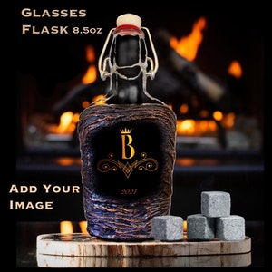 Personalized Monogram Whiskey Decanter Set: Custom Barware Gift - Etsy