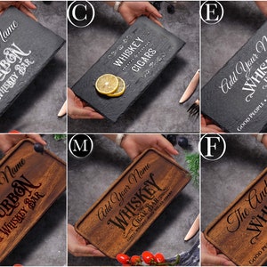 Personalized Monogram Whiskey Decanter Set With Gift Box~rock Glasses ...